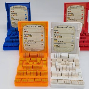 Tray - Catan + SF + C&K (catan + Seafarers + Cities and Knights)/player ...