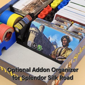 Organizer Insert for Splendor and Cities of Splendor Expansion. Cards ...