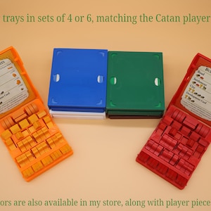 Organizer for Catan + Seafarers + 5-6 Player Extensions With Player ...