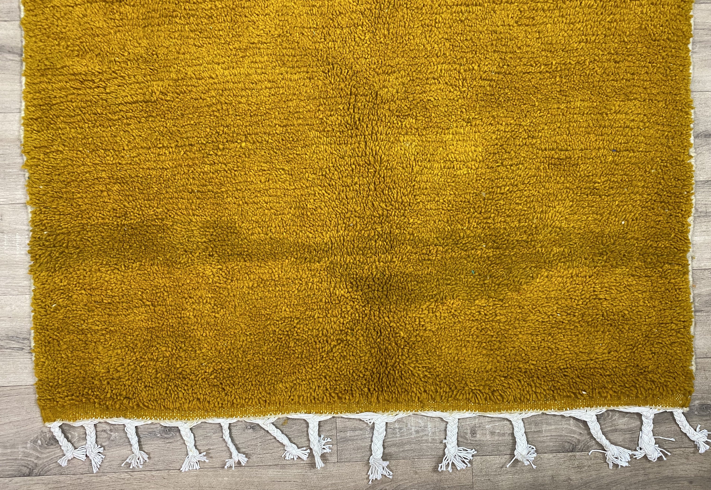 Spectacular Wool Rug for Your Living Room, Moroccan Mustard Rug ...