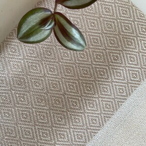 Diamond Design Cream Sofa Throw Cotton, Soft Sofa Throw, Cotton Throw ...