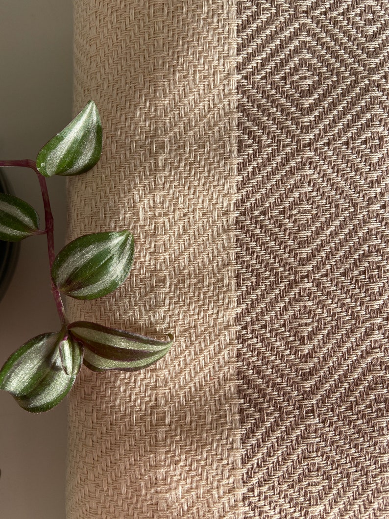 Cream Diamond Soft Cotton Bedspread, Large Sofa Throw Blanket - Etsy UK