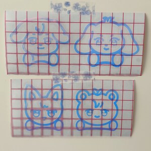 ANITEEZ Ver. 2 Decal Set - All 8 ATEEZ Aniteez Characters for ATINY ...