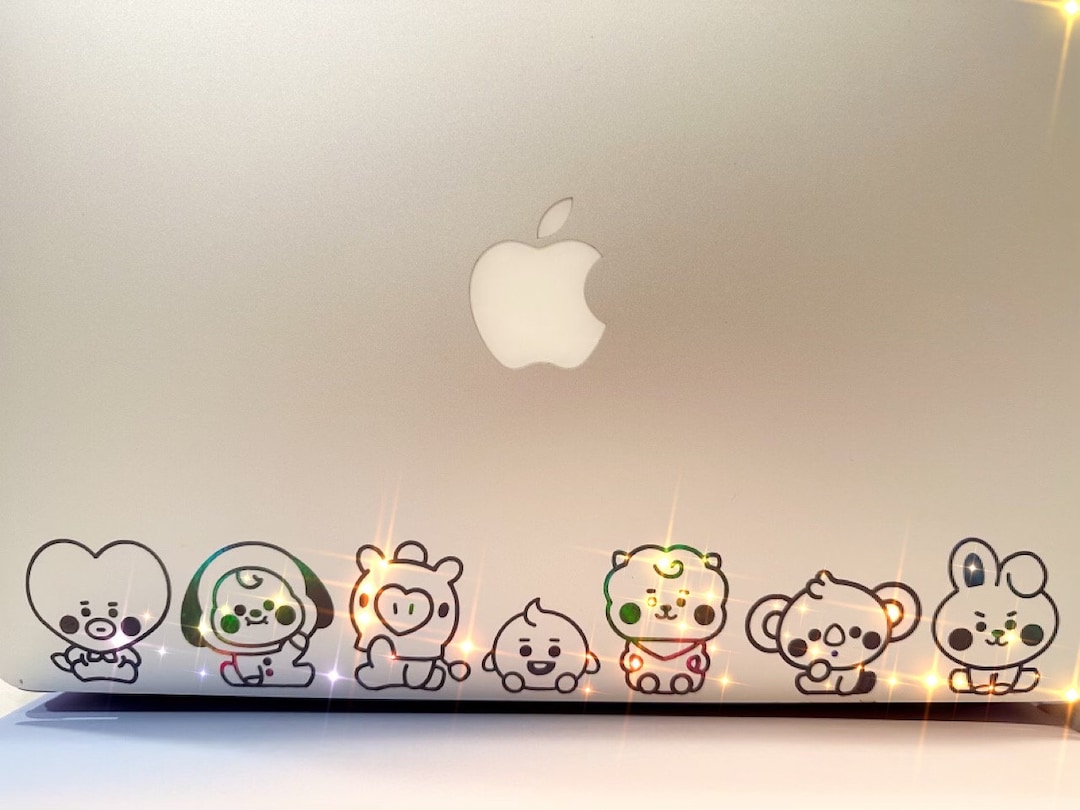BT21 Baby Decal Set - BTS Bangtan Vinyl Decal for Car, Laptop, Window ...
