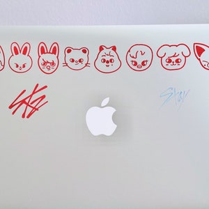 SKZ SKZOO Decal Set - Stray Kids Skz Skzoo All Member Characters for ...