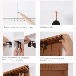 Bamboo Shades With Valance, Bamboo Fold up Shades, Designer Window ...