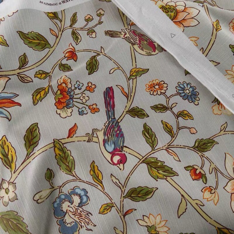 Blue Drapery Fabric - Etsy