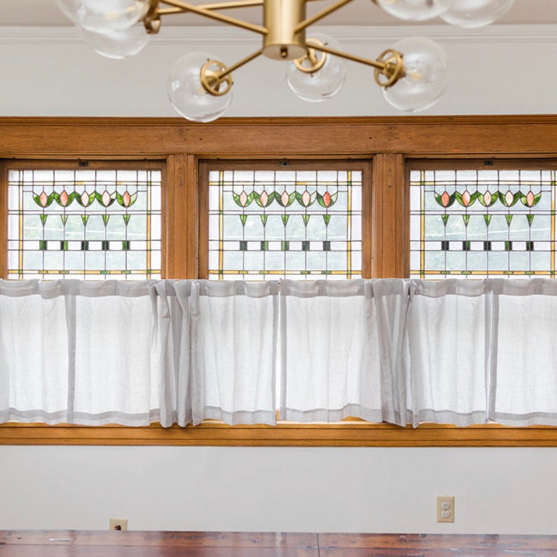 Custom Cafe Curtains - Etsy