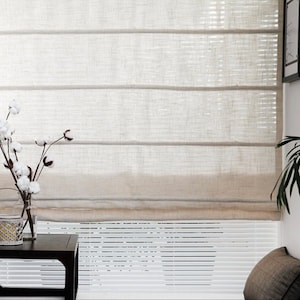 Motorized Roman Shades, Cordless Remote Control Mechanism, Newest ...