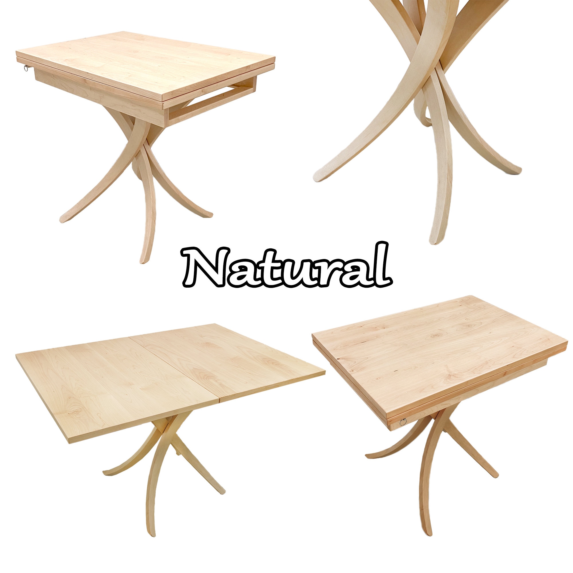 Multiple Colors of Wood Transformation Table,multi Functional Dining ...