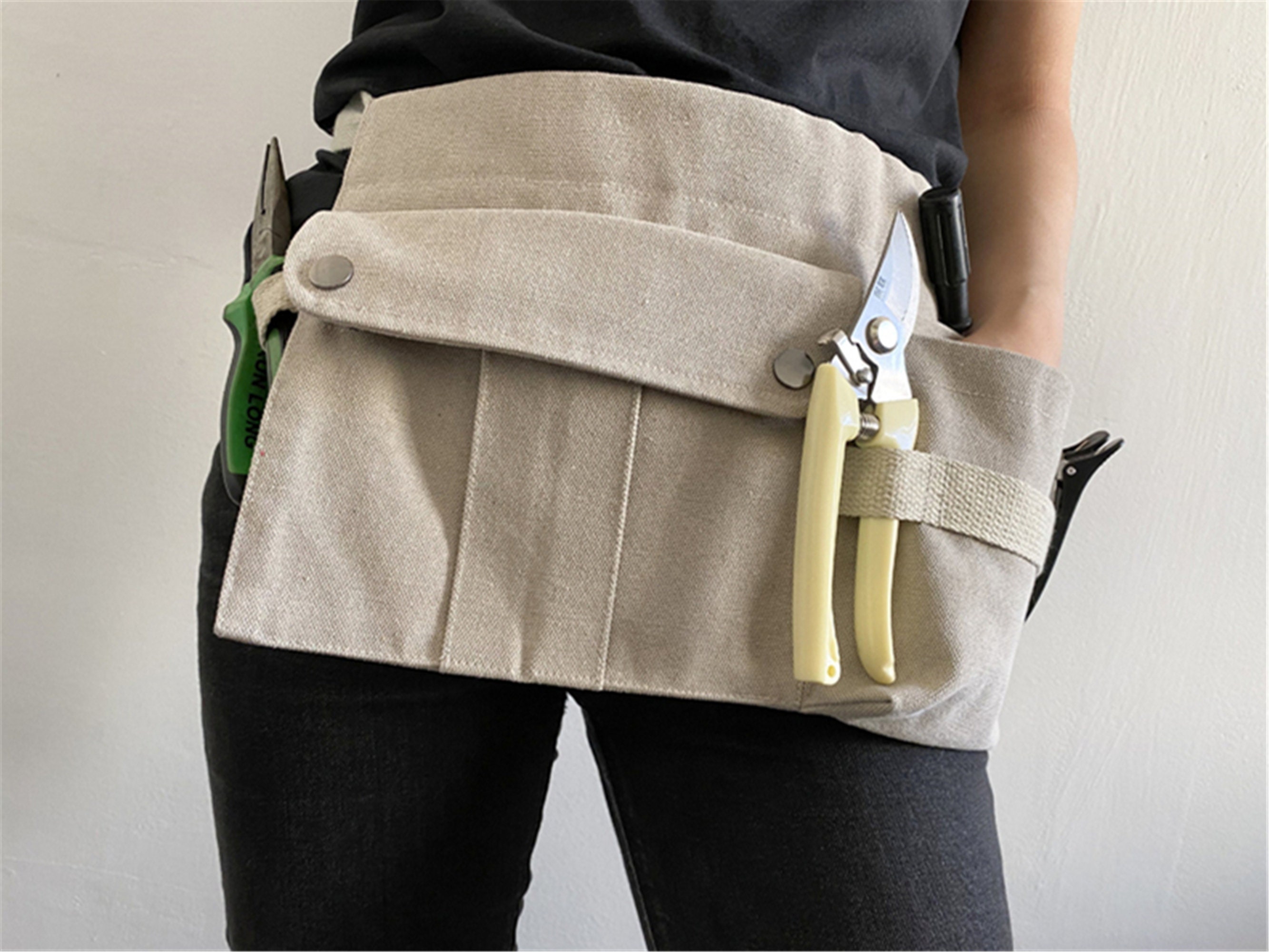 Canvas Tool Bag Personalized Tool Pouch Florist Tool Bag Barbers Tool ...