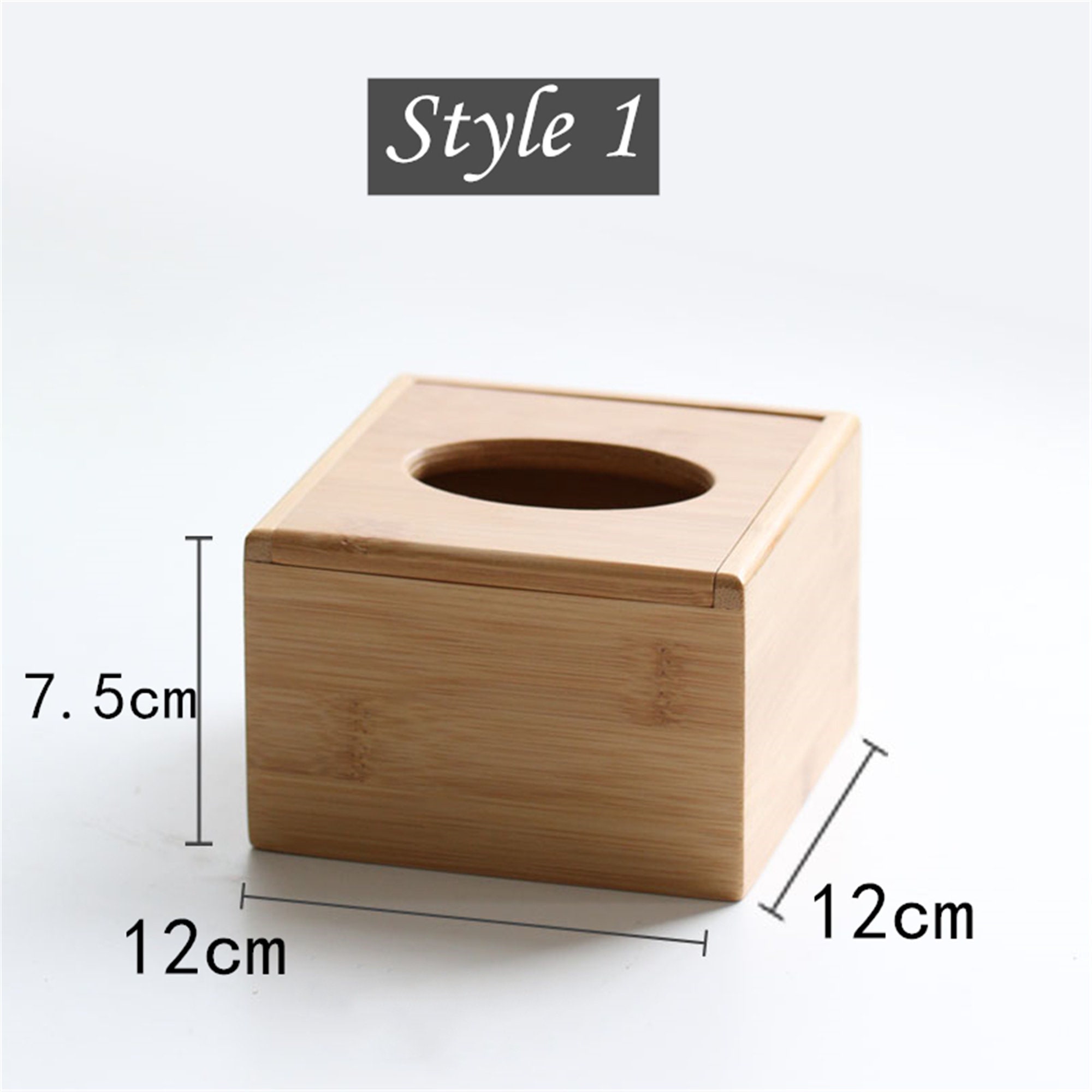 Bamboo Wood Tissue Box Bamboo Tissue Holder Housewarming Decor - Etsy