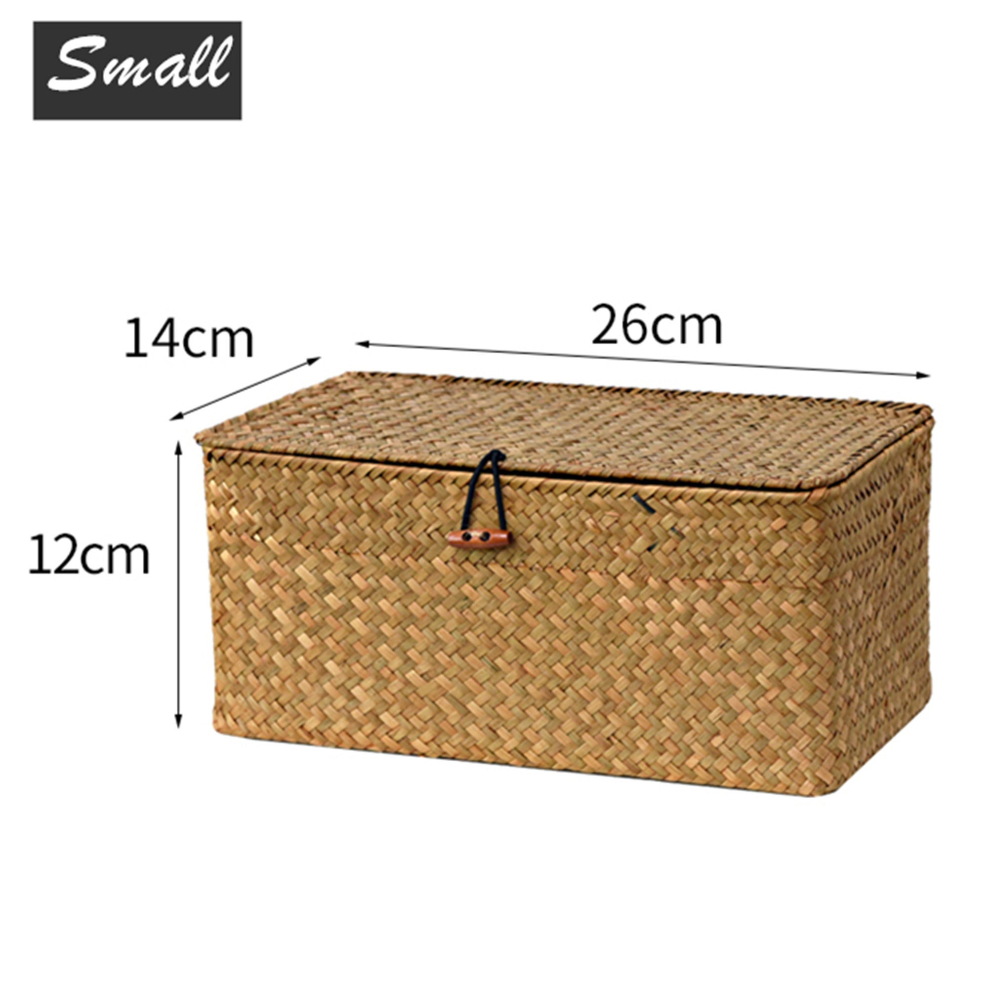 Straw Box Straw Weaving Basket Housewarming Decor Vintage | Etsy