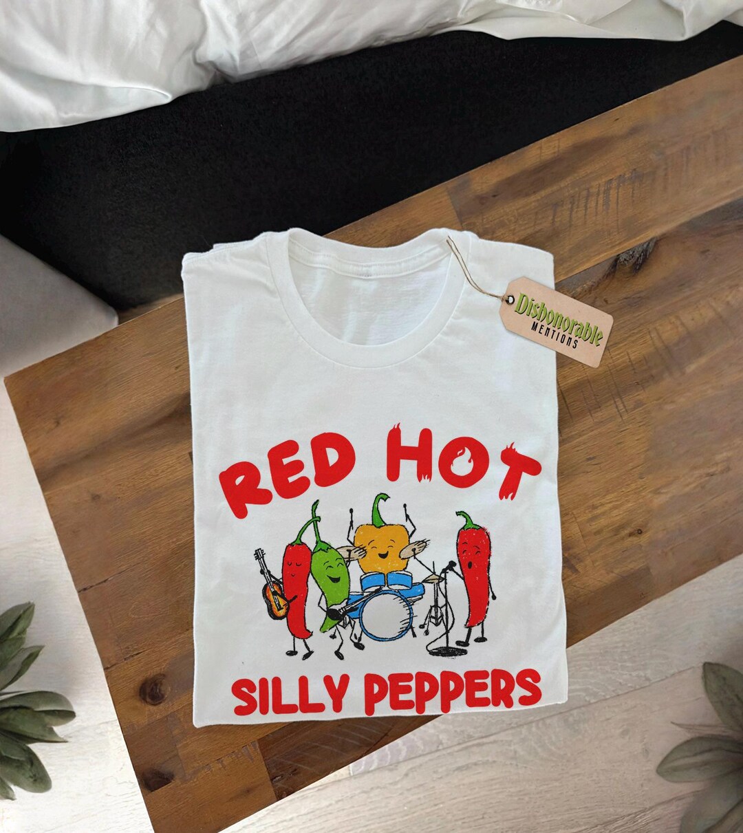 Red Hot Silly Peppers (unisex) — Cursed Shirt, Funny Shirt, Silly Tee ...