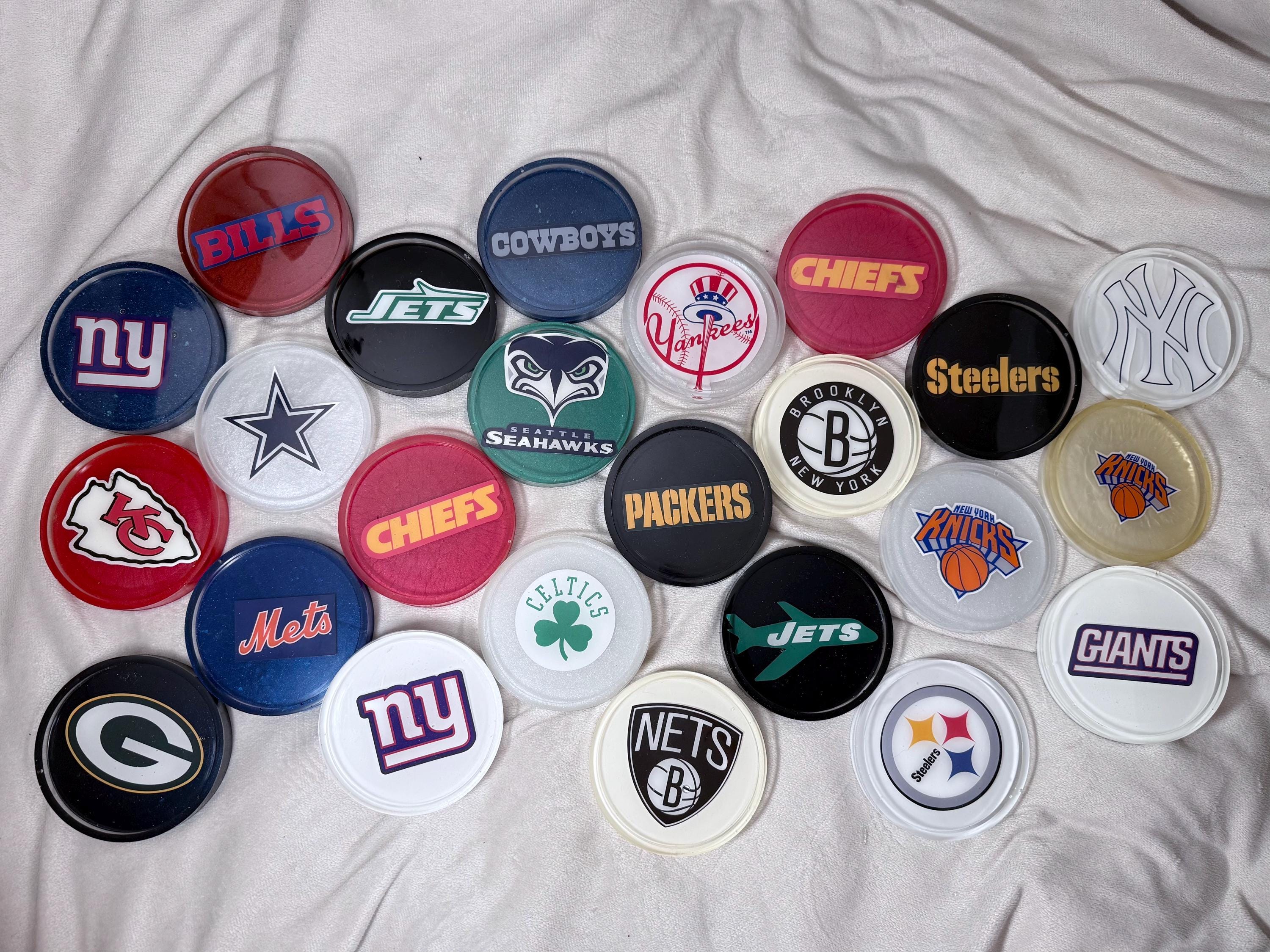 Sports Team Resin Coasters | Custom Made | Housewarming Gift | Birthday ...