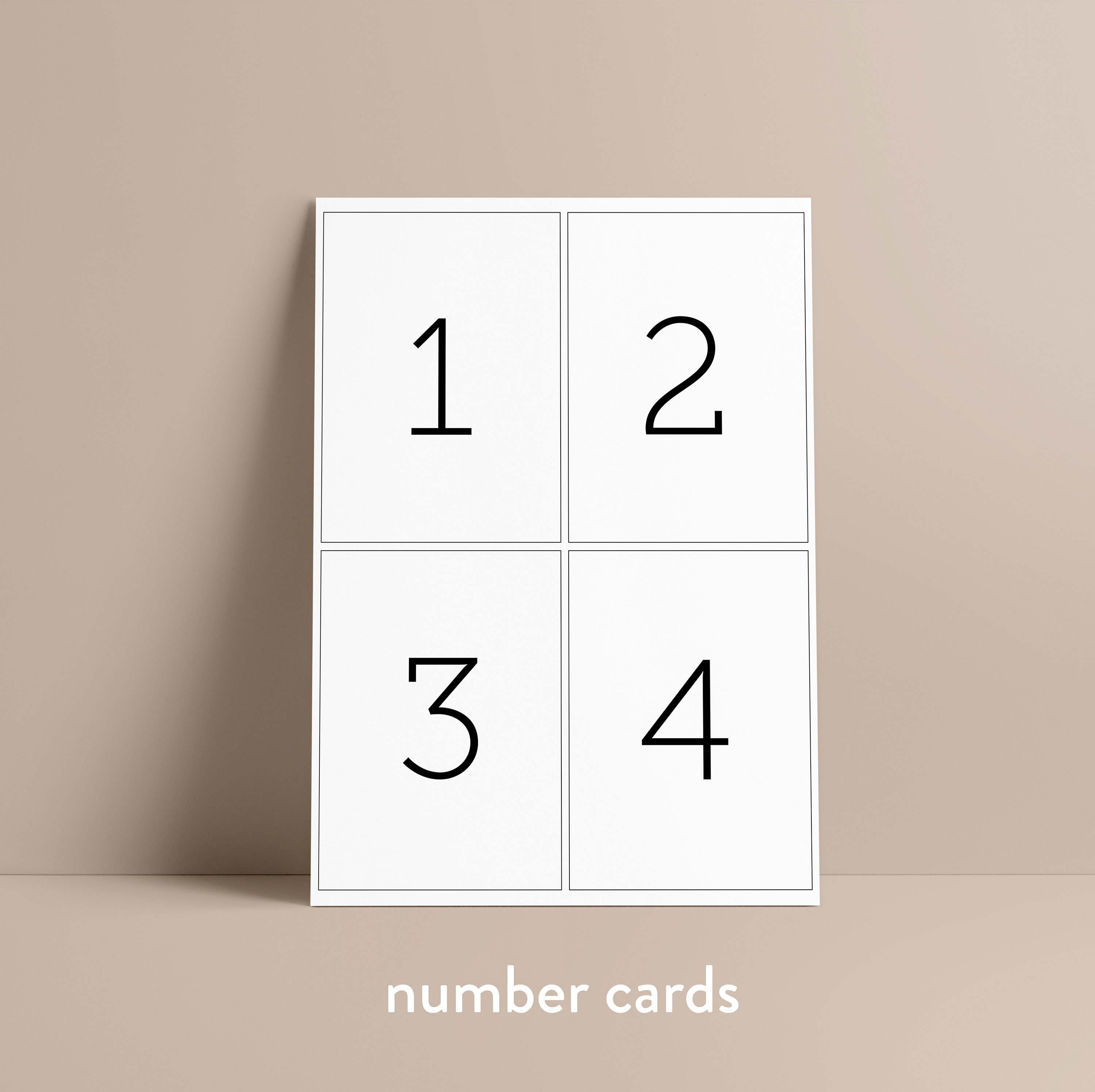 Winter Wonderland NUMBER CARDS 1-10 | 7 Languages | 3 Part Cards ...