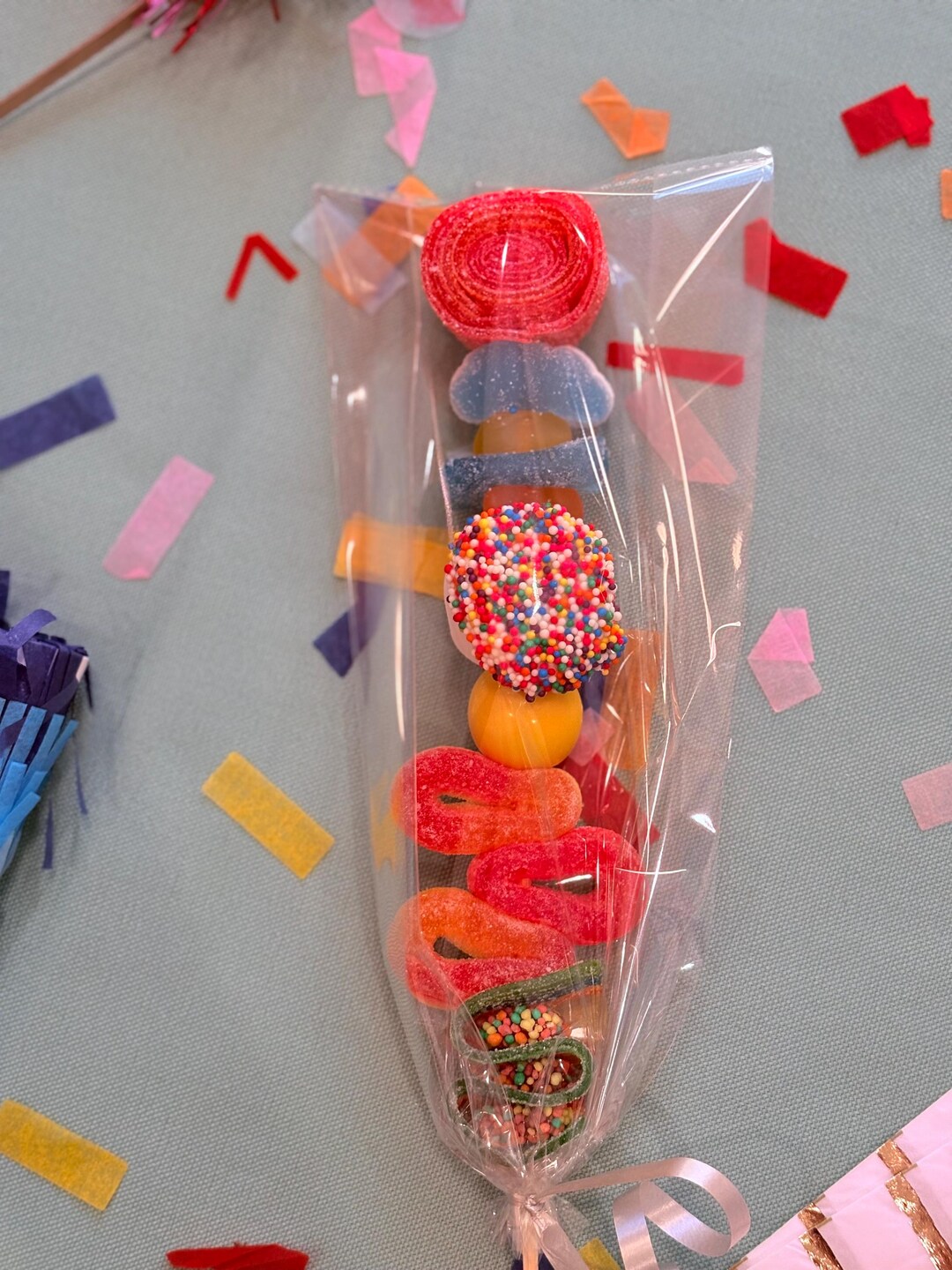 Colorful and Tasty Candy Kabobs on a Stick – Fun & Tasty Party Treats ...