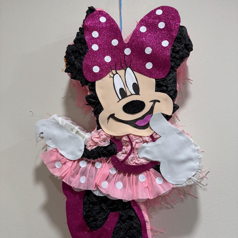Minnie Mouse Pinata - Etsy