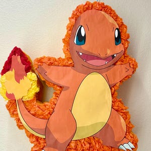 22” Tall Charmander Piñata – Bring the Flame to Your Pokémon Party! - Etsy
