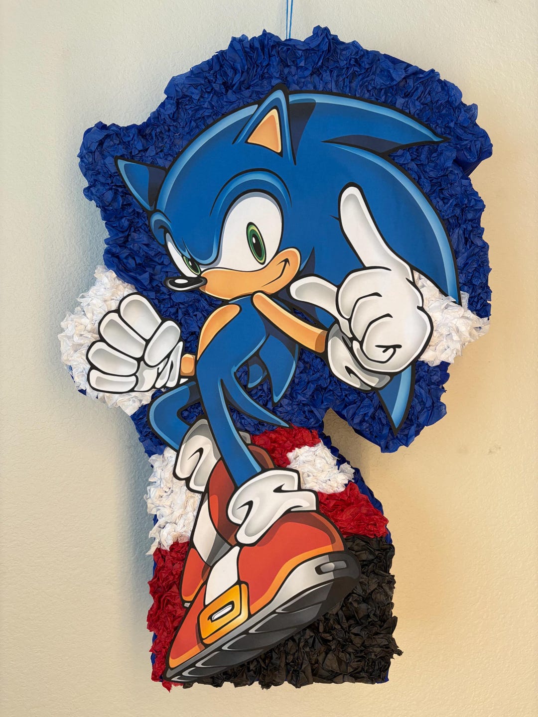 Sonic the Hedgehog Piñata Large Sonic Inspired Piñata - Etsy Canada