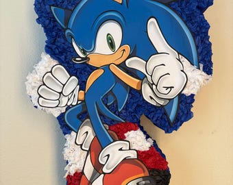 Shadow (sonic) Piñata - Etsy