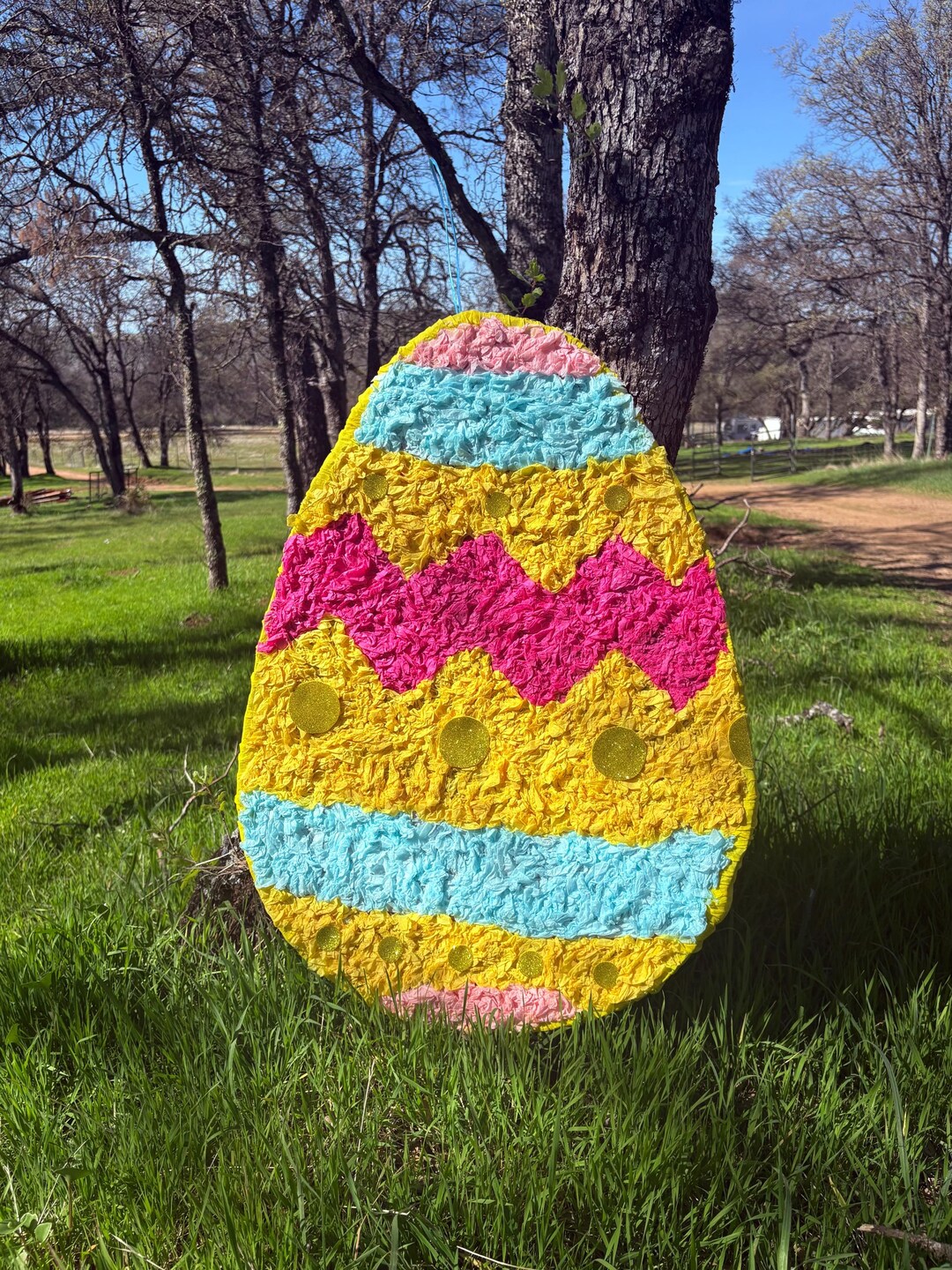 Tall Easter Egg Pinata – A Colorful & Fun Centerpiece for Your Easter ...