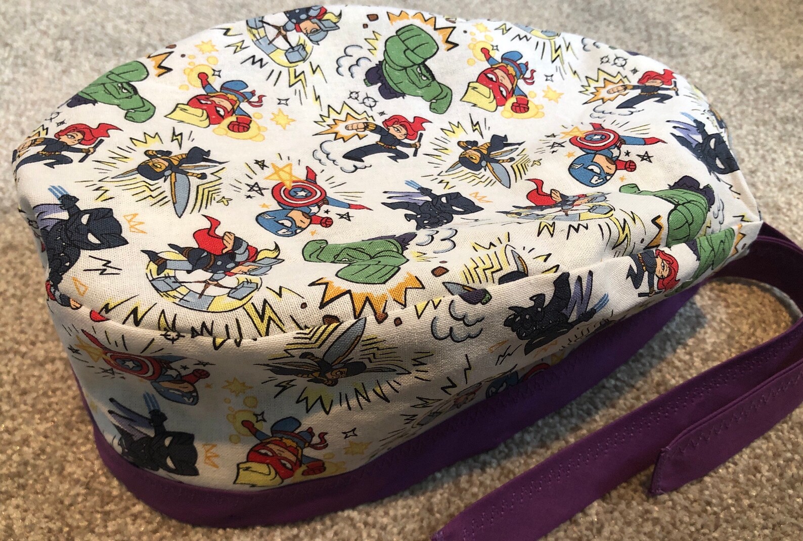 Hulk Avengers Reversible Surgical Scrub Cap Hat With Extra - Etsy