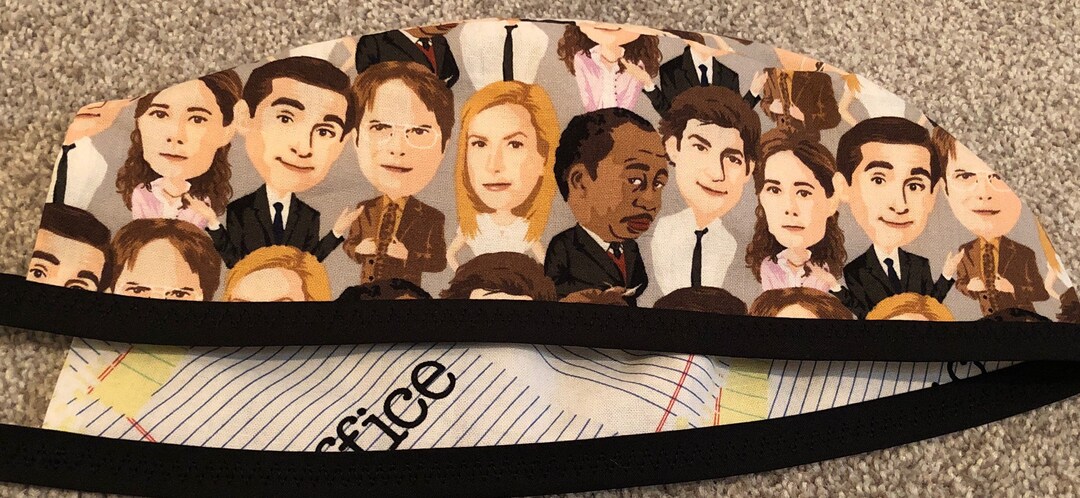 The Office Reversible Surgical Scrub Cap Hat With Extra Deep Sides ...