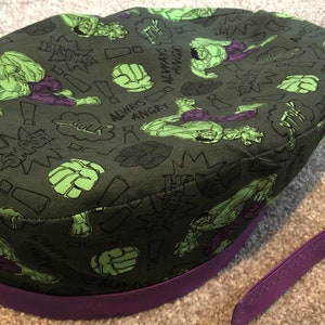 Hulk Avengers Reversible Surgical Scrub Cap Hat With Extra - Etsy