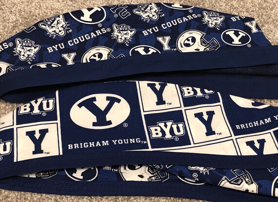 BYU Reversible Surgical Scrub Cap Hat With Extra Deep Sides - Etsy