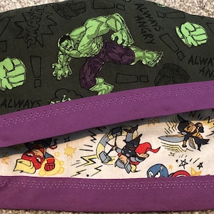 Hulk Avengers Reversible Surgical Scrub Cap Hat With Extra - Etsy