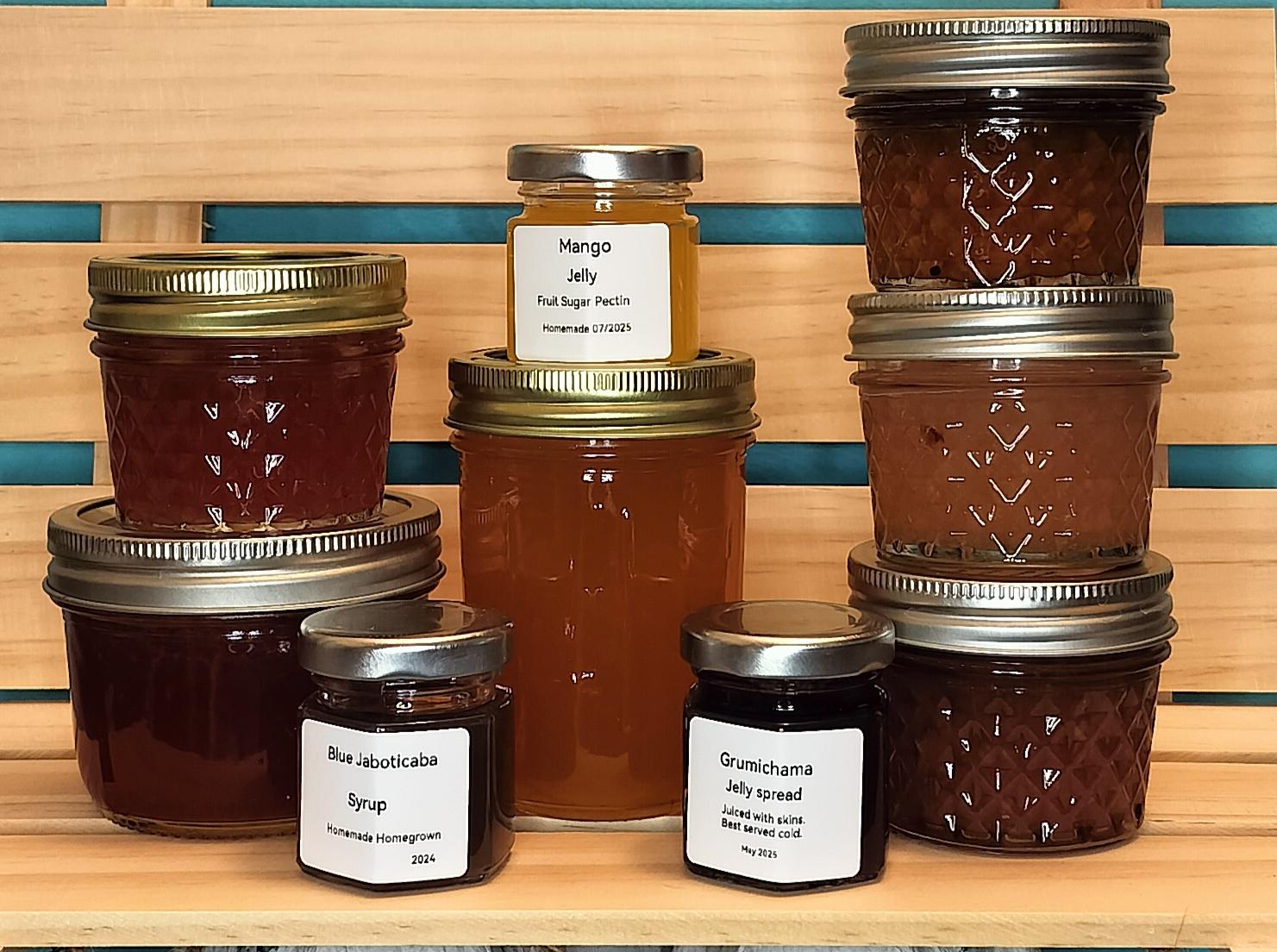 Homemade Jam, Jelly, and Syrup Variety Pack - Etsy