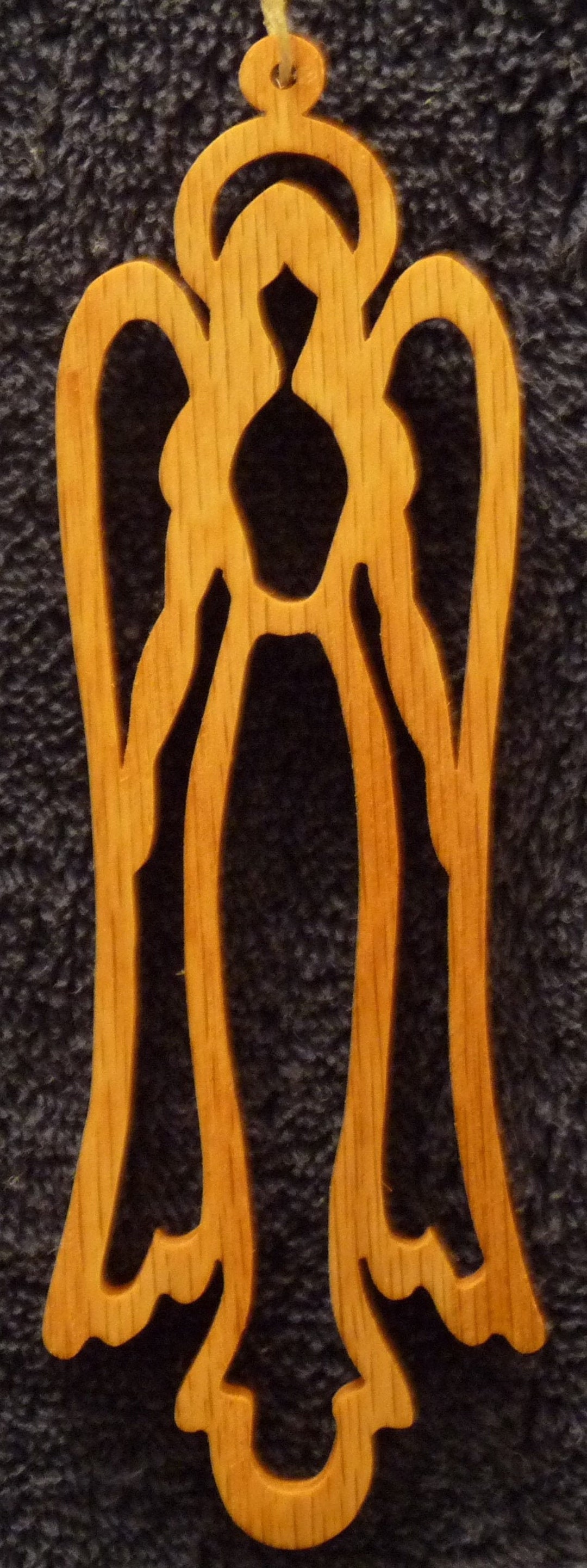 Angel Bookmark Halo Oak - Etsy