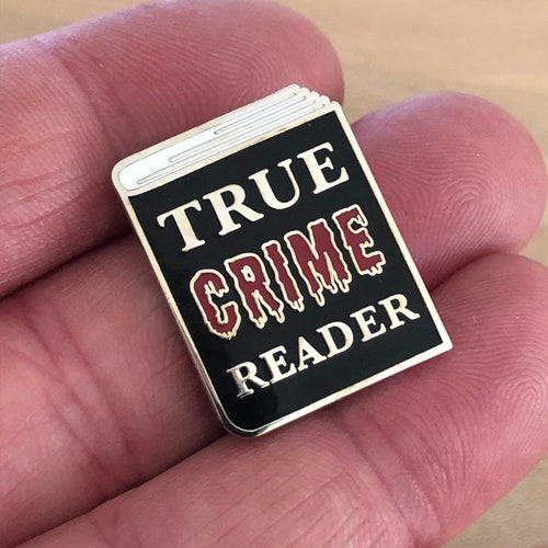 True Crime Addict Hard Enamel Pin - Etsy