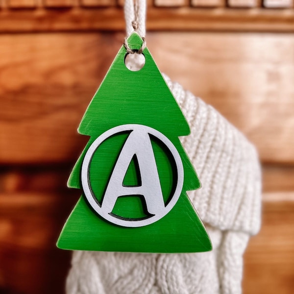 Stocking Initial - Etsy