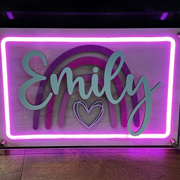 Lighted Signs - Etsy