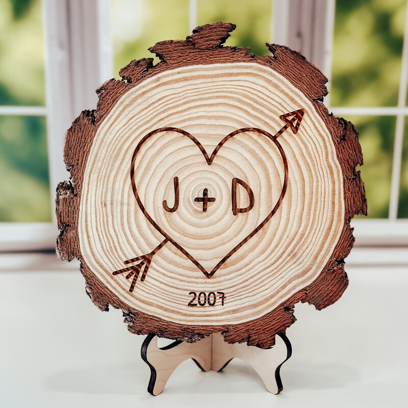 Wood Initials - Etsy