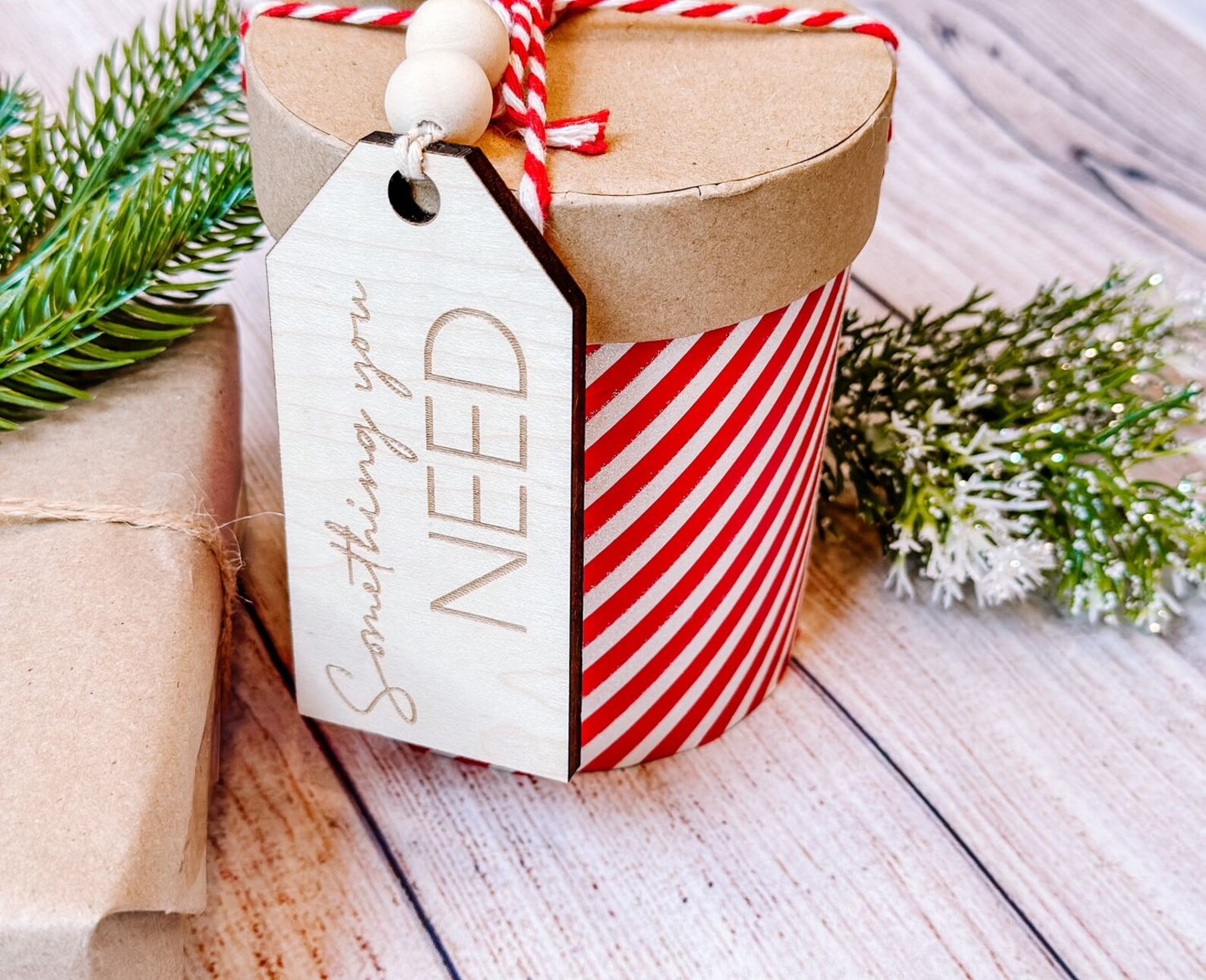 Wood Gift Tags Set of Five Something to Tags 4 Gift Rule - Etsy