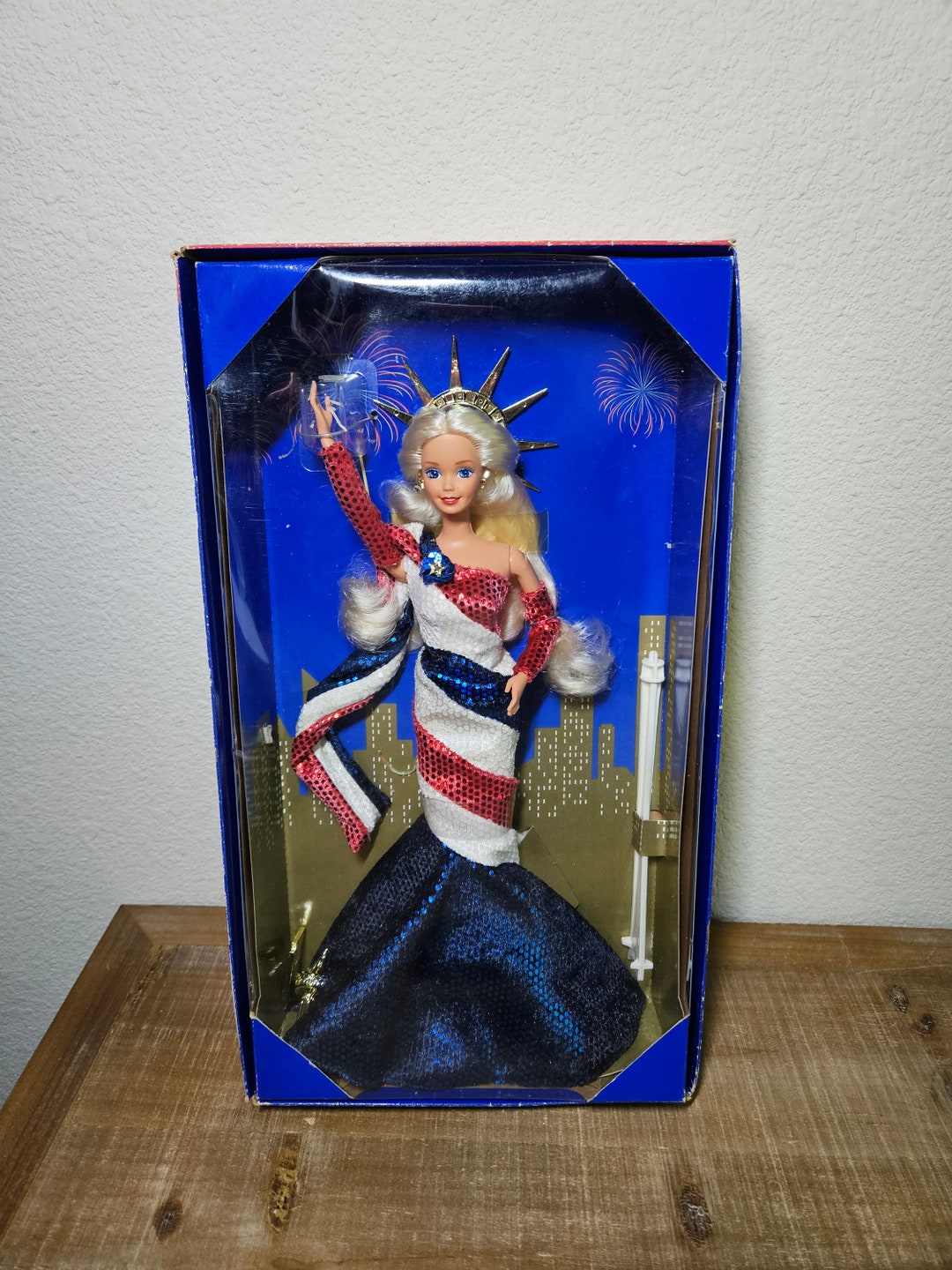 Barbie Statue of Liberty 1995 in Box - Etsy