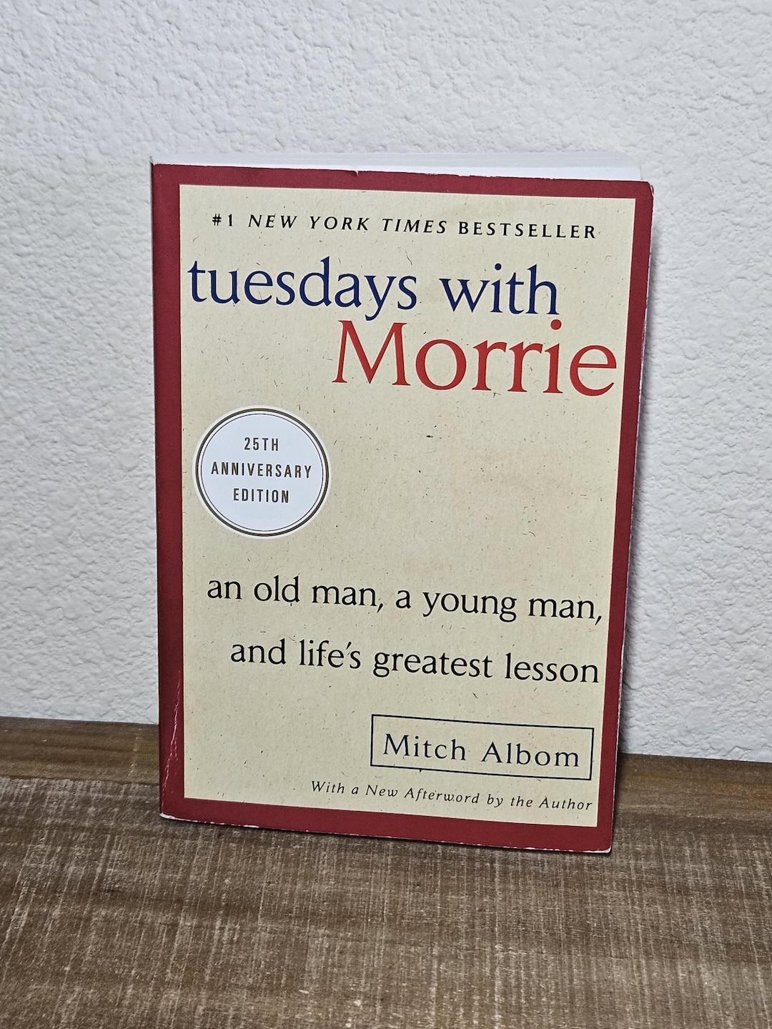 Tuesdays With Morrie Book - Etsy