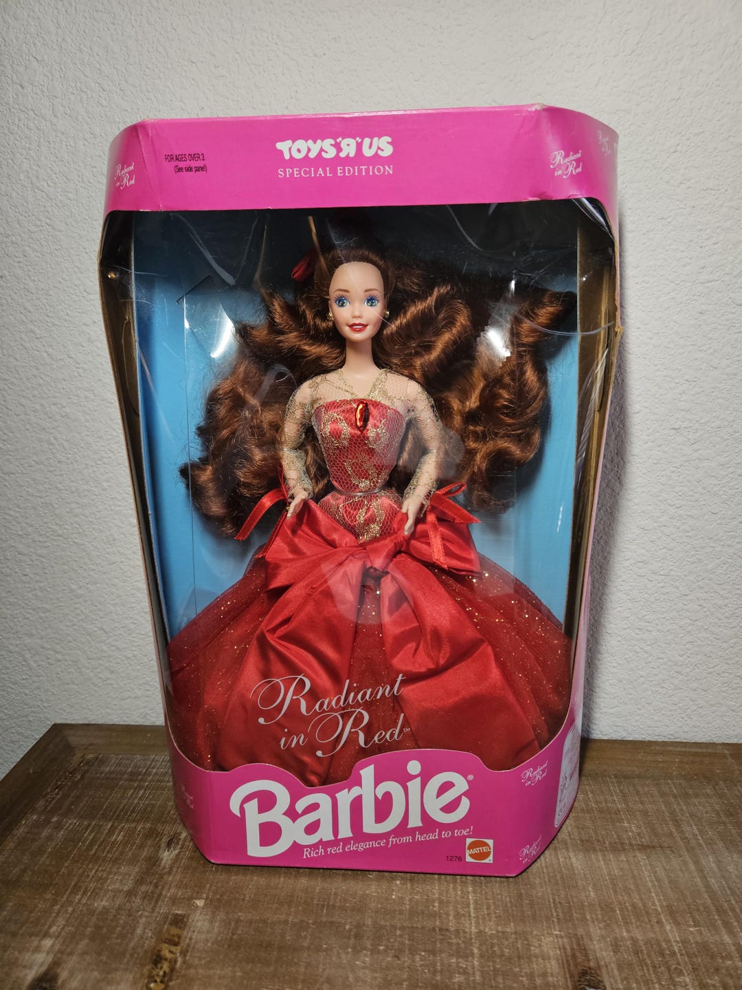 Radiant in Red Barbie 1992 - Etsy