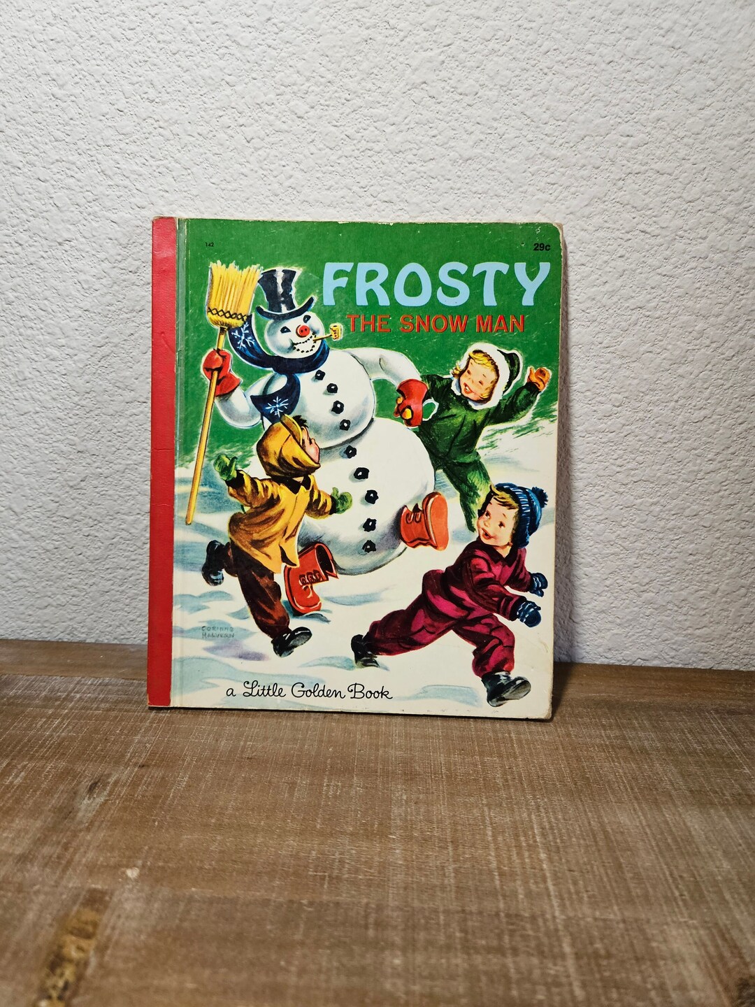 A Little Golden Book-frosty the Snowman - Etsy