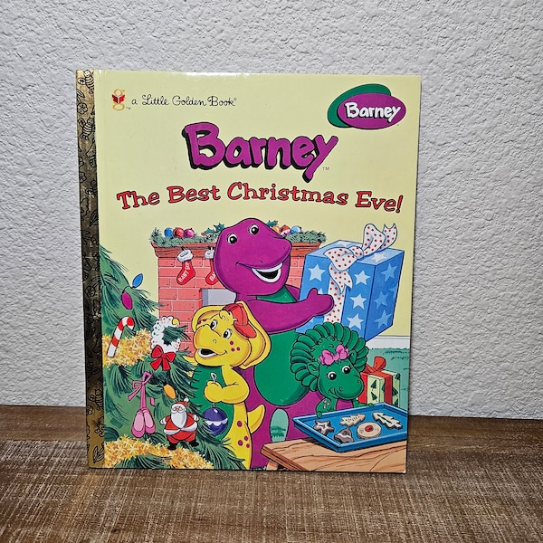 Barney Book - Etsy