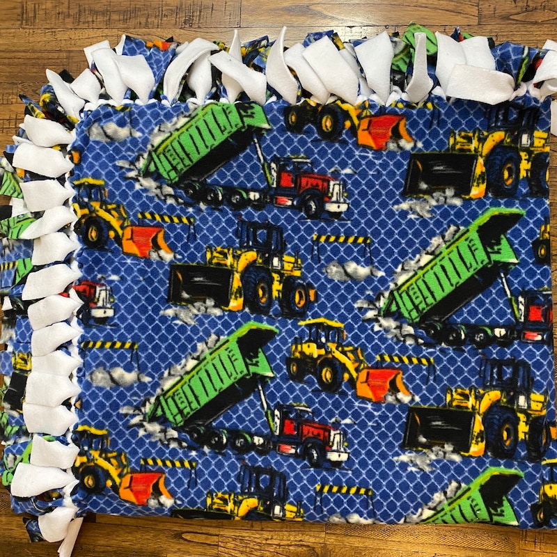 No Sew Fleece Blanket Kits - Etsy