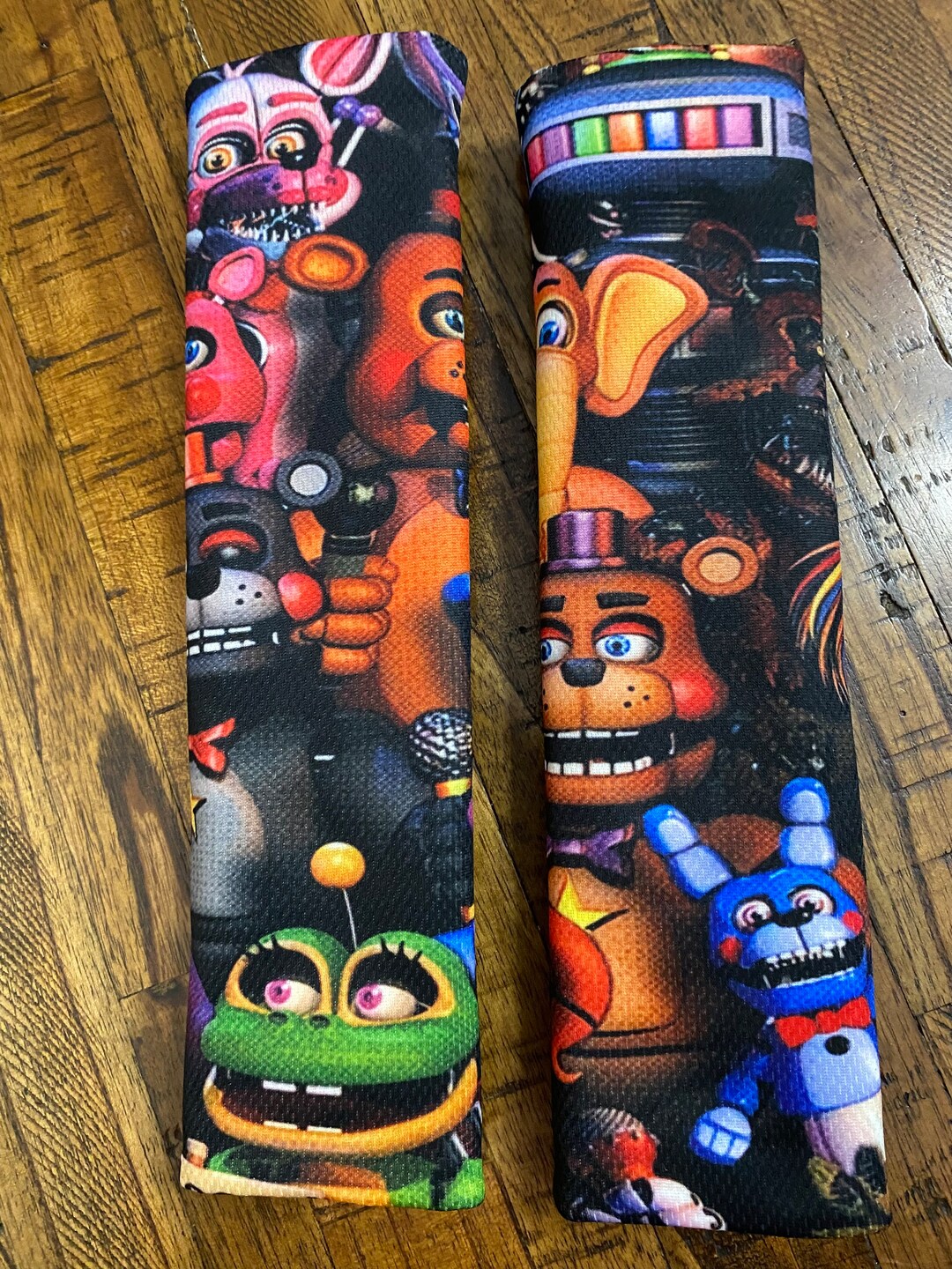 Five Nites of Freddy Seat Belt Covers Available in Single - Etsy