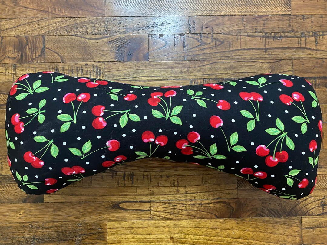 Cherries Bone Shaped Pillows Made in Two Sizes - Etsy