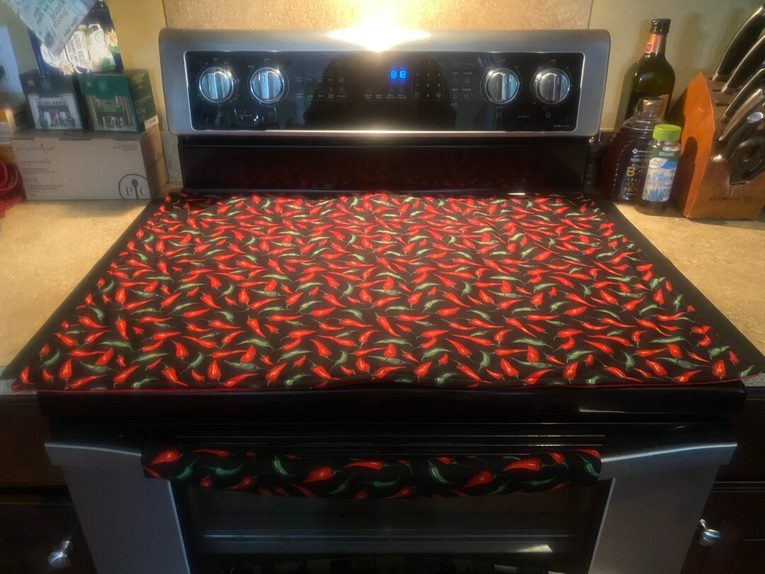 Hot Chili Peppers Stove Top Cover With or Without Oven Handle That ...