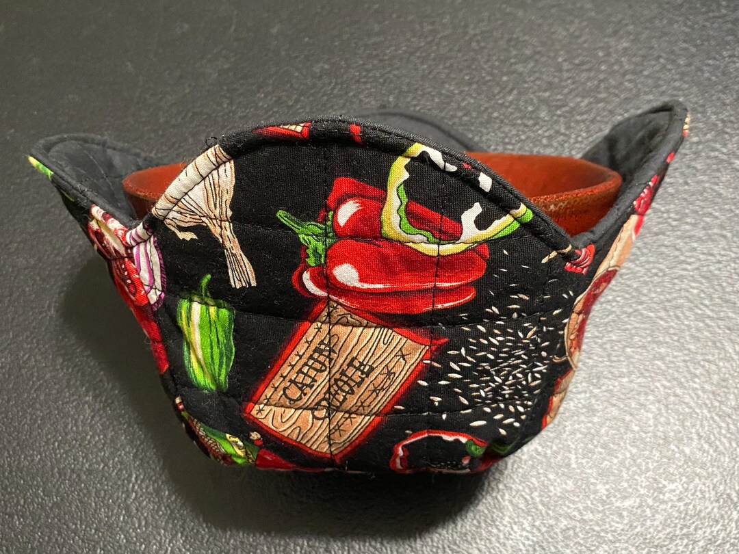 Louisiana Creole Microwavable Reversible Cozy Bowl for Everyday Use ...