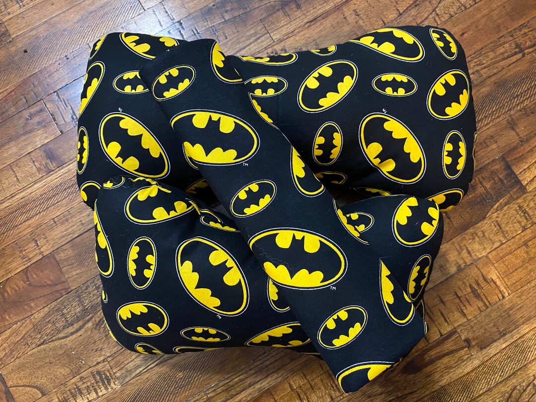 Batman Car Seat Set 12 Seat Belt Cover, Headrest Pillow, and Lumbar ...