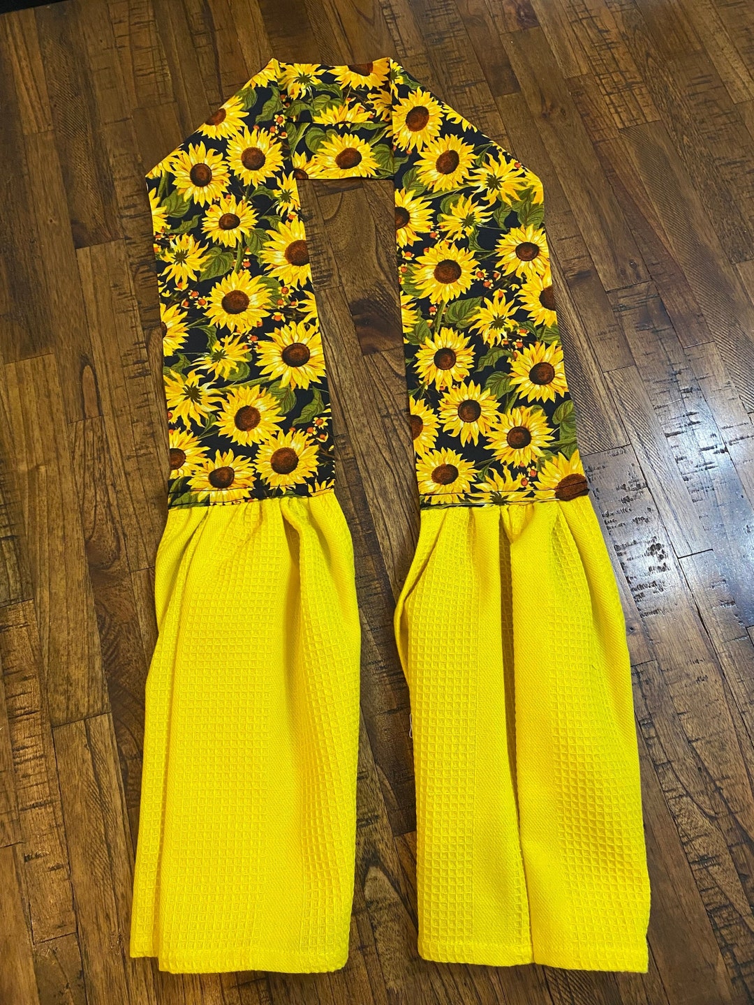 Sunflower Cowl Kitchen Towel Kitchen Towel Scarf Towel Great Gift for ...
